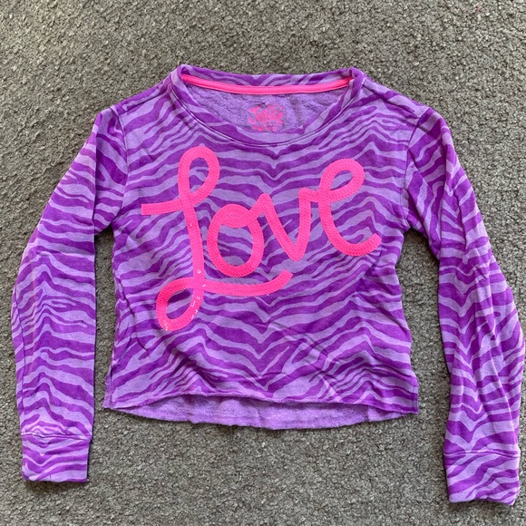 Justice | Shirts & Tops | Justice Girls Long Sleeved Believe In Yourself Sweater Very Soft ...